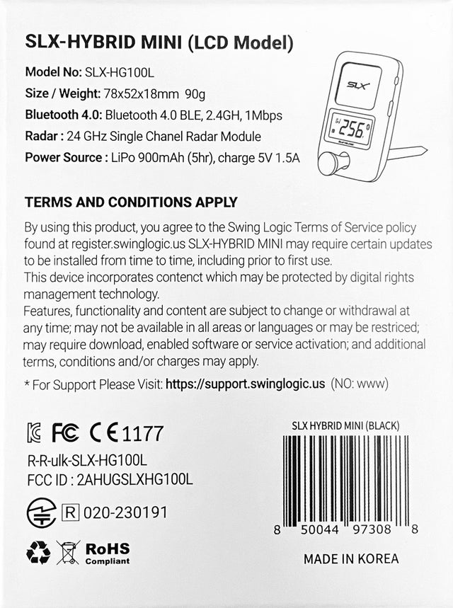 SLX HYBRID Mini – SwingLogic